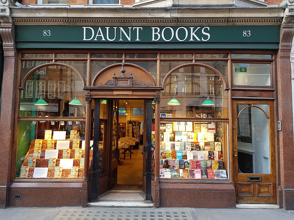 Virtual Bookshop Tour: Daunt Books, London – Georgina Jeffery